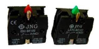 BLOCO DE CONTATO ( USO LINHA LAY5 ) BE101-NA BE102-NF 10A 400V JNG - WK Elétrica