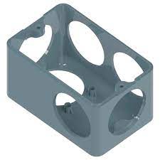 CONDULETE PVC CINZA 6 ENTRADAS 1 - WK Elétrica