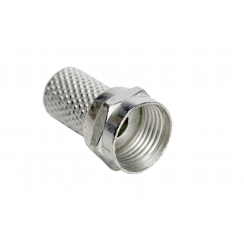 CONECTOR C/ ROSCA P/ CABO COAXIAL - WK Elétrica